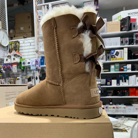 UGG | Shoes | Ugg Double Bow Boot | Poshmark